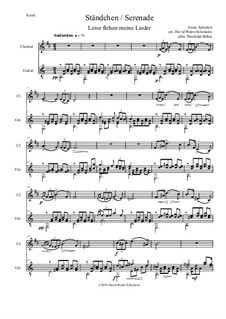 No.4 Ständchen (Serenade) (Schwanengesang (Swan Song), D.957) by F ...