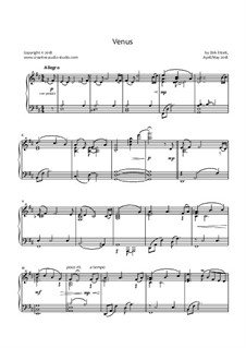 Venus by D. Ettelt - sheet music on MusicaNeo