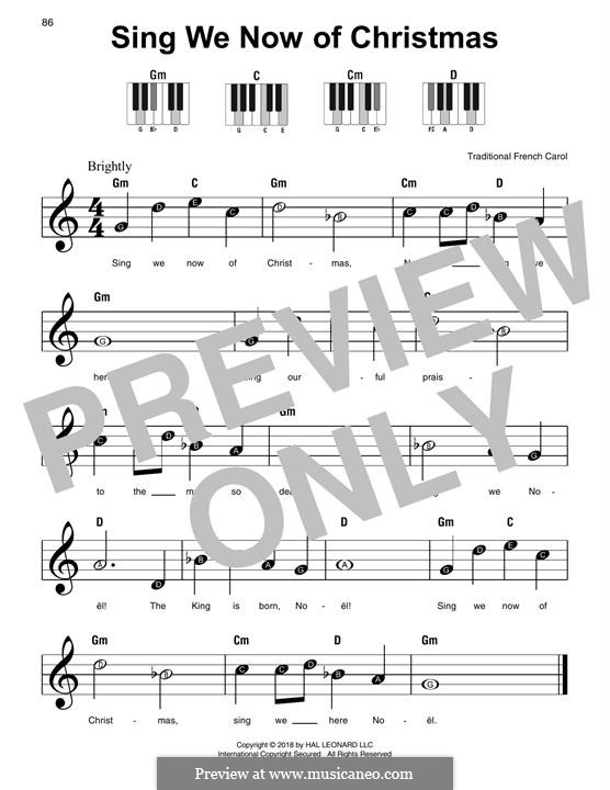 Vocal-instrumental version (Sing We Now of Christmas (from Morning Star ...