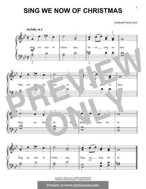 Vocal-instrumental version (Sing We Now of Christmas (from Morning Star ...