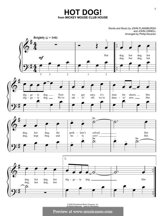 Hot Dog (They Might Be Giants) by J. Flansburgh, J.S. Linnell on MusicaNeo