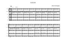 Fatum by A. Orenburgsky - sheet music on MusicaNeo