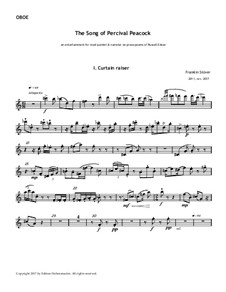 The Song of Percival Peacock by F. Stöver - sheet music on MusicaNeo