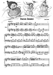 Dancing Snowmen (Play Playfully) for piano by L. Elboim on MusicaNeo