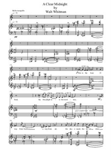 A clear Midnight, Op.67 by G. Brinch - sheet music on MusicaNeo