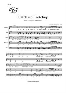 Catch Up, Ketchup! by A. Edenroth - sheet music on MusicaNeo