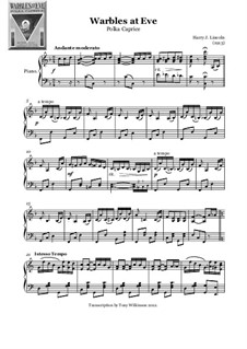 Warbles at Eve - Polka Caprice by H.J. Lincoln - free download on MusicaNeo