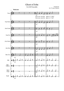 Ghost Of John by folklore - sheet music on MusicaNeo