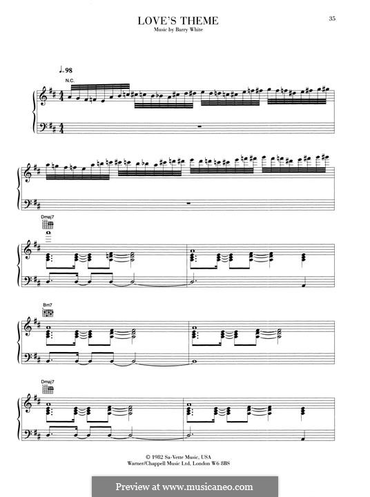 Love's Theme (Love Unlimited Orchestra) by B. White on MusicaNeo