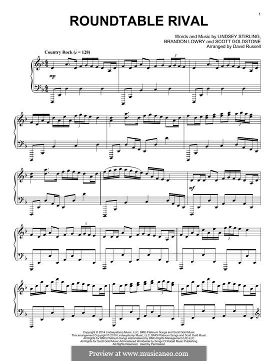 Roundtable Rival by S. Goldstone, B. Lowry, L. Stirling on MusicaNeo