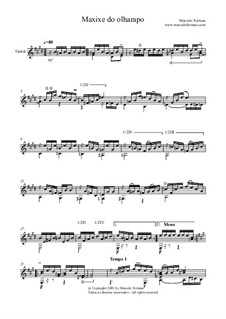 Maxixe do olharapo by Marcelo Fortuna - sheet music on MusicaNeo