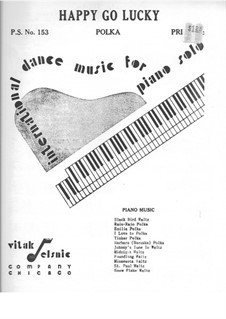 Happy Go Lucky Polka (Piano) by folklore - sheet music on MusicaNeo