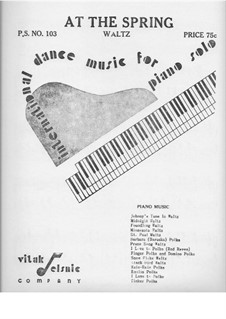 At the Spring Waltz (Piano) by folklore - sheet music on MusicaNeo