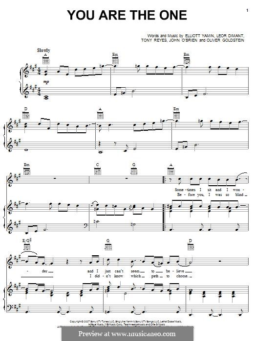 You are the One by L. Dimant, T. Reyes, O. Goldstein, J. O'Brien, E ...