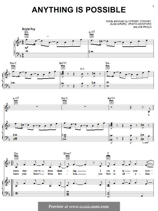 Anything Is Possible by C. Conway, J. Priolo, A. Girard, K. Swinford on ...