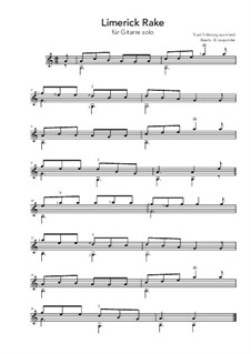 Limerick Rake by folklore - sheet music on MusicaNeo