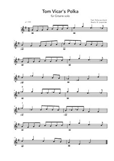 Tom Vicar's Polka by folklore - sheet music on MusicaNeo