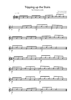 Tripping Up The Stairs by folklore - sheet music on MusicaNeo