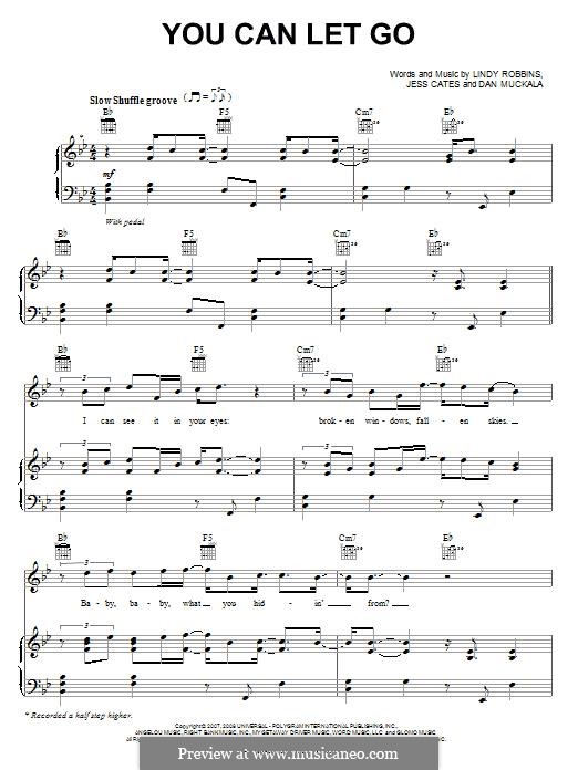 You Can Let Go (Backstreet Boys) by D. Muckala, J. Cates, L. Robbins on ...