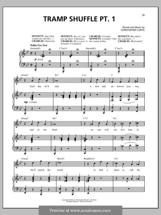 Tramp Shuffle by C. Curtis - sheet music on MusicaNeo