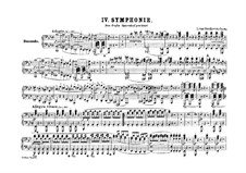Symphony No.4, Op.60 by L.v. Beethoven - sheet music on MusicaNeo