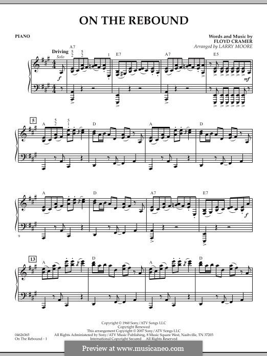 On the Rebound by F. Cramer - sheet music on MusicaNeo