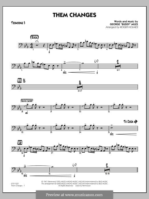 Them Changes By G Miles Sheet Music On Musicaneo
