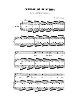 Chanson de printemps (Spring Song) by C. Gounod on MusicaNeo