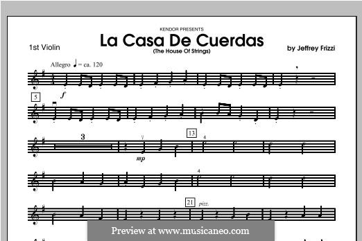 La Casa De Cuerdas (The House of Strings) by J. Frizzi on MusicaNeo
