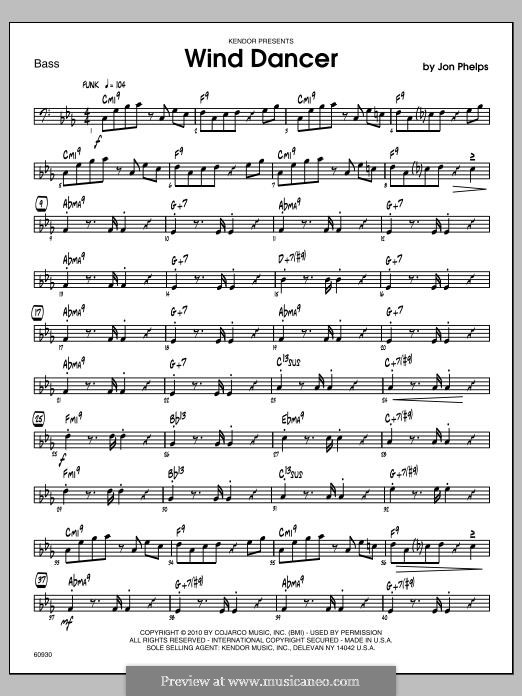 Wind Dancer by J. Phelps - sheet music on MusicaNeo