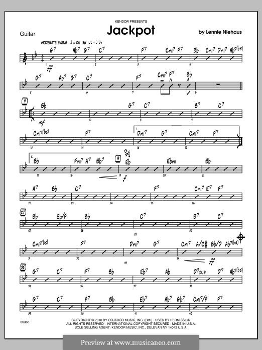 Jackpot by L. Niehaus - sheet music on MusicaNeo