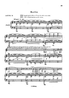 Merlin by I. Albéniz - sheet music on MusicaNeo