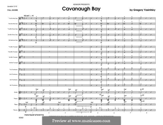 Cavanaugh Bay by G. Yasinitsky - sheet music on MusicaNeo