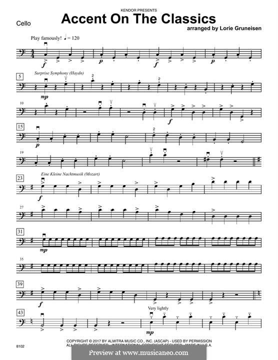 Accent on The Classics by J. Haydn - sheet music on MusicaNeo