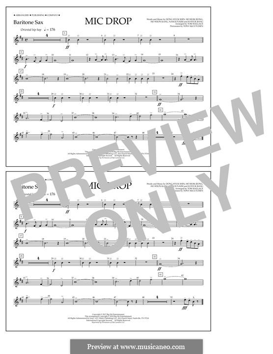 Mic Drop by D. Hyuk Shin - sheet music on MusicaNeo