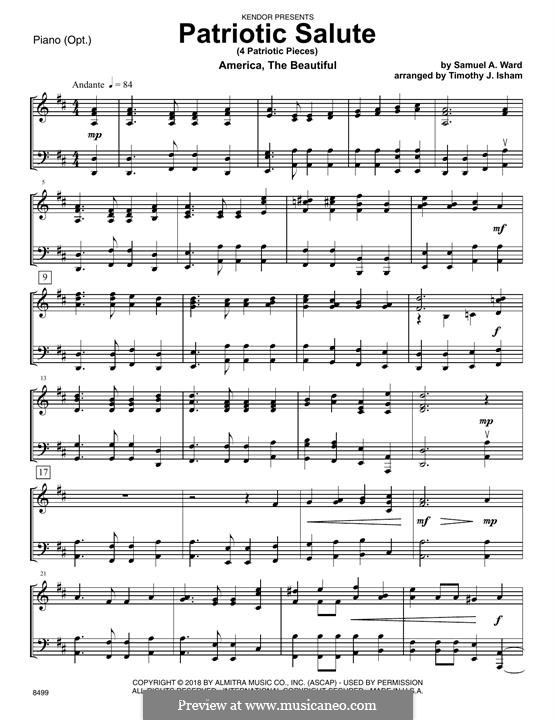 Patriotic Salute (4 Patriotic Pieces) by folklore on MusicaNeo