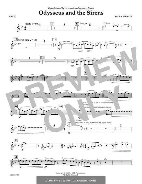Odysseus and the Sirens by D. Wilson - sheet music on MusicaNeo
