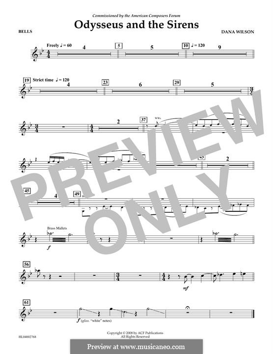 Odysseus and the Sirens by D. Wilson - sheet music on MusicaNeo