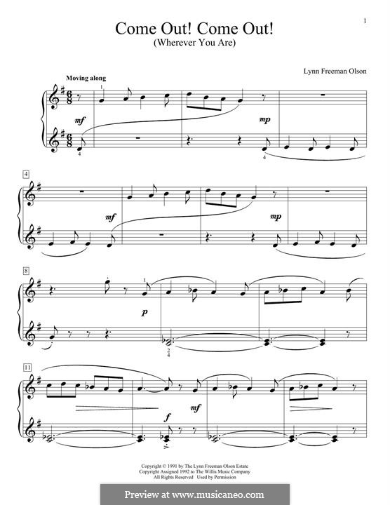 Come Out! Come Out! (Wherever You Are) by L. Freeman Olson on MusicaNeo