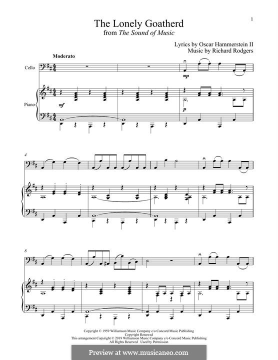 The Lonely Goatherd (from The Sound of Music) by R. Rodgers on MusicaNeo