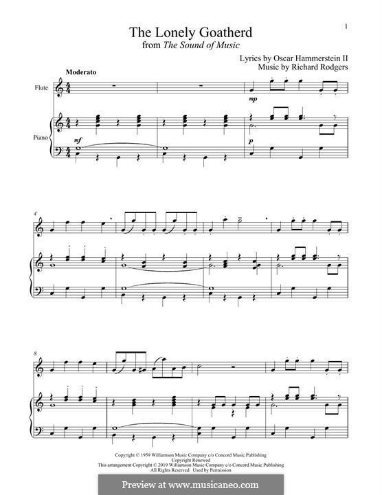 The Lonely Goatherd (from The Sound of Music) by R. Rodgers on MusicaNeo