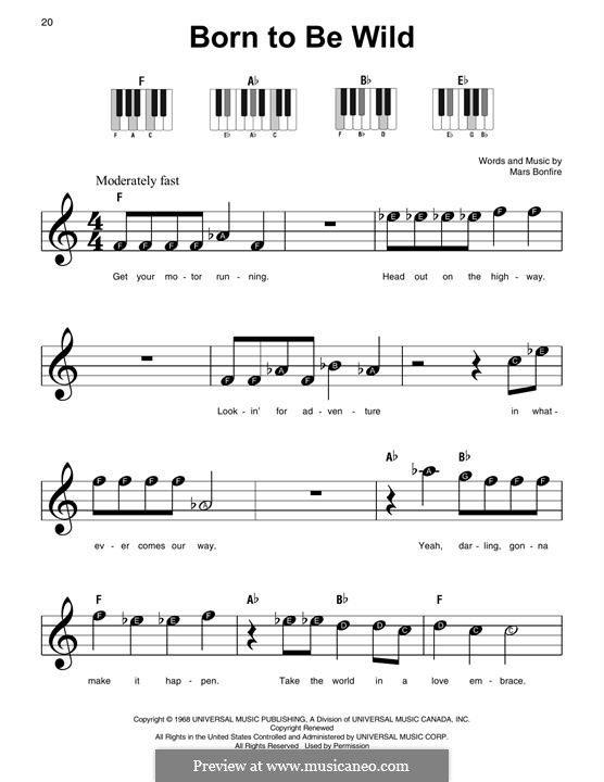 Instrumental version (Born to be Wild (Steppenwolf)) by M. Bonfire on ...