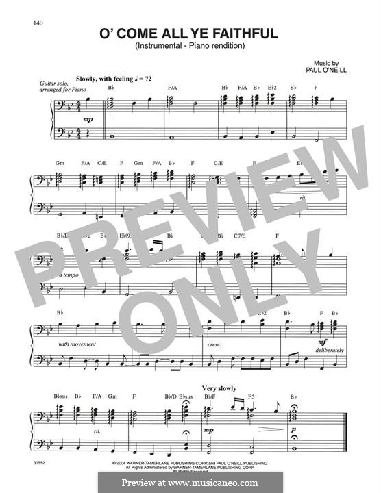 O' Come All Ye Faithful (Trans-Siberian Orchestra) by P. O'Neill on ...