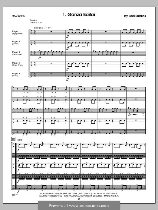Brazilian Beat by J. Smales - sheet music on MusicaNeo