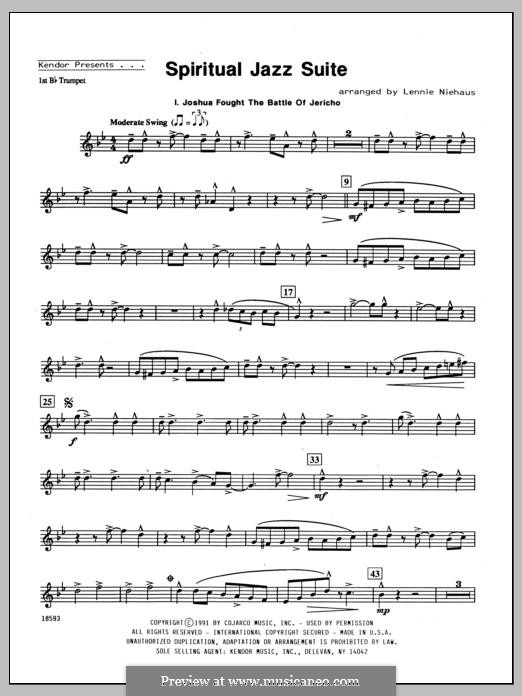 Spiritual Jazz Suite by L. Niehaus - sheet music on MusicaNeo