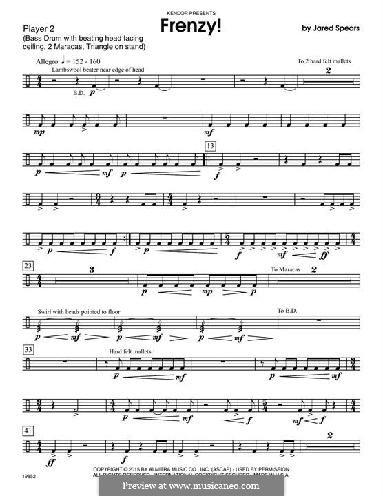 Frenzy! by J. Spears - sheet music on MusicaNeo