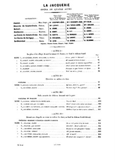 La jacquerie (The Jacquerie Revolt) by É. Lalo - sheet music on MusicaNeo