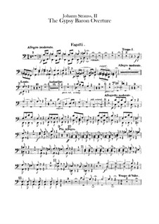 The Gypsy Baron by J. Strauss (Sohn) - sheet music on MusicaNeo
