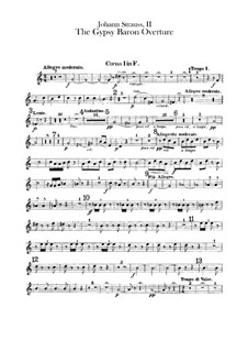 The Gypsy Baron by J. Strauss (Sohn) - sheet music on MusicaNeo