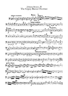 The Gypsy Baron by J. Strauss (Sohn) - sheet music on MusicaNeo